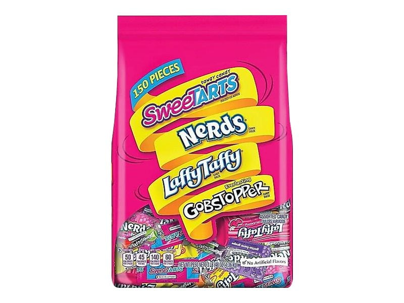 Wonka Party Favorites - Candy mix - 3 lbs (pack of 150) - Walmart.com