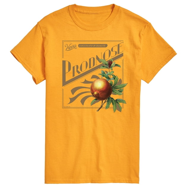 Wonka - Prodnose - Men's Short Sleeve Graphic T-Shirt - Walmart.com