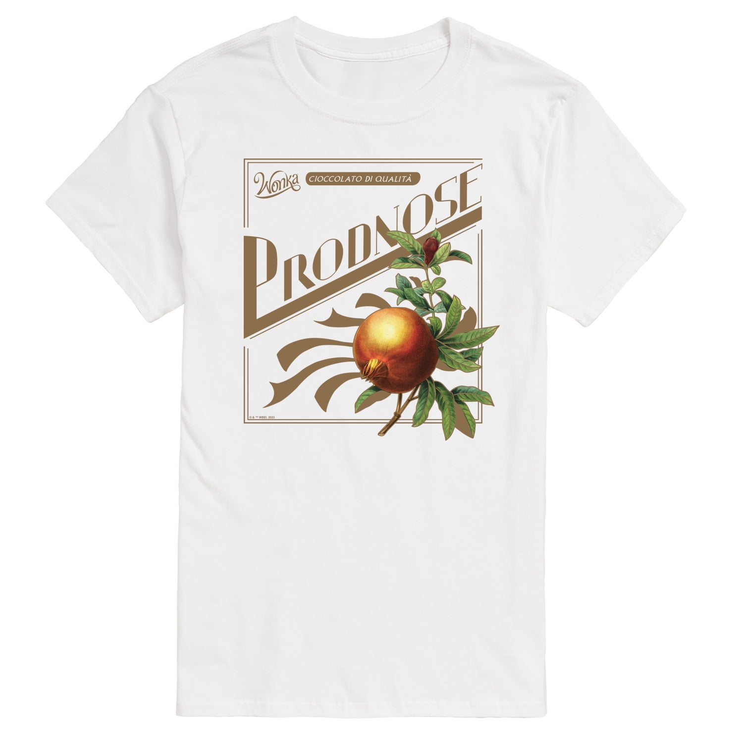 Wonka - Prodnose - Men's Short Sleeve Graphic T-Shirt - Walmart.com