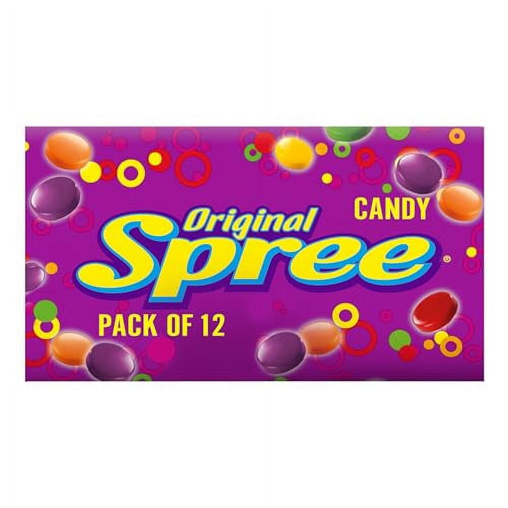 Wonka Spree Original Hard Candy, 5 Ounce Theater Candy Boxes (Pack of ...
