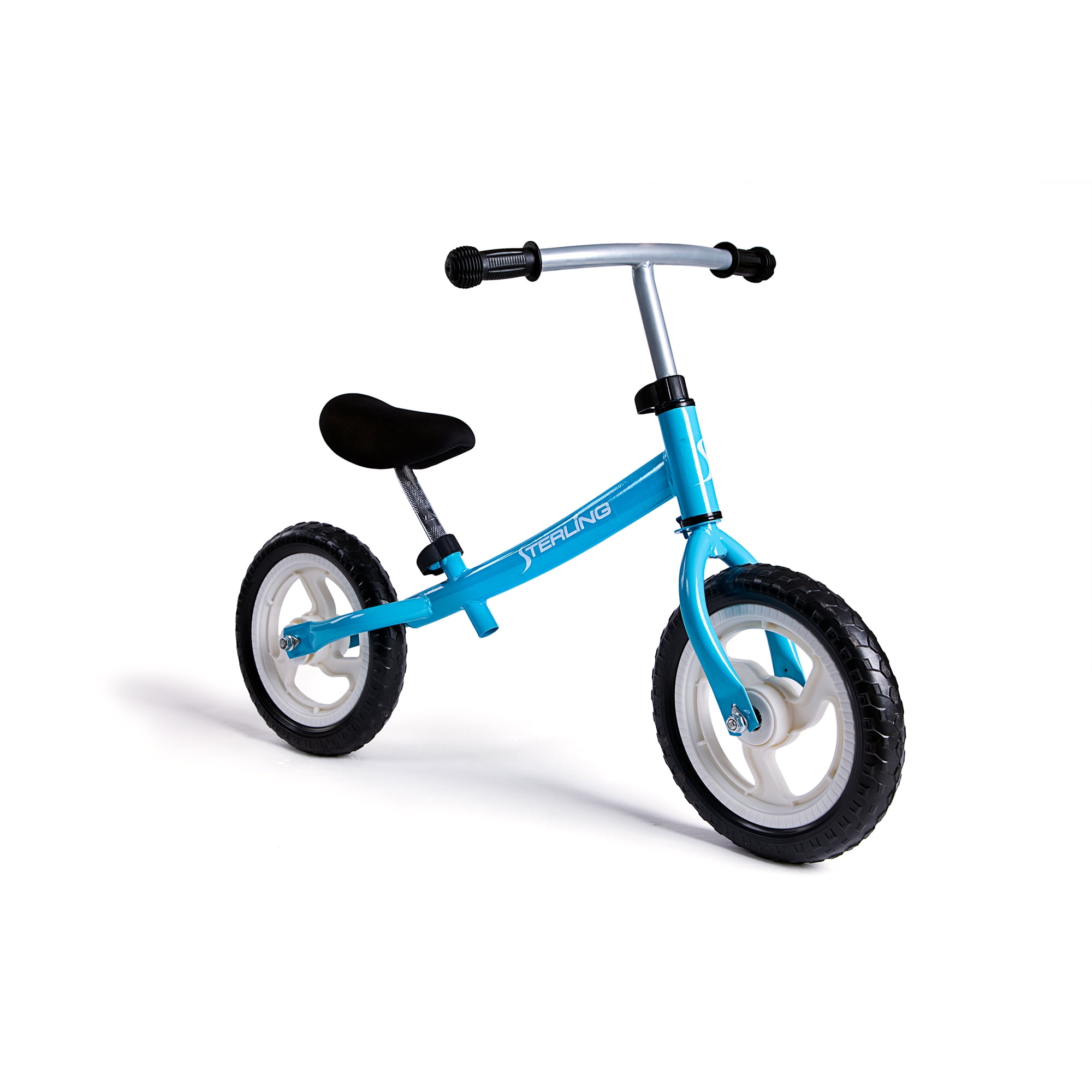 WonkaWoo Ride and Glide Mini-Cycle Balance Bike, Light Blue, 12 ...