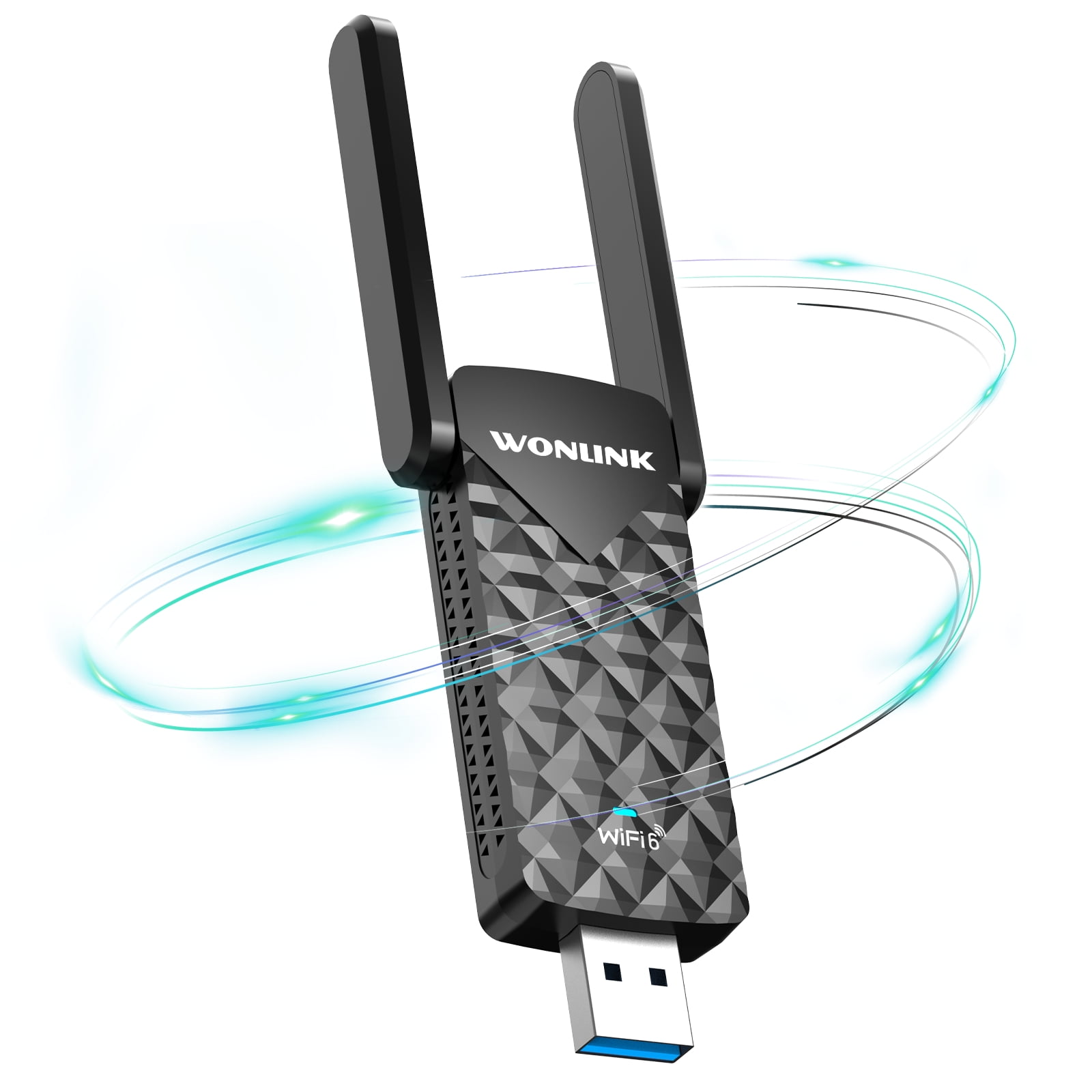 Wonlink USB WiFi Adapter for PC,AX1800 Dual Band Wireless Wifi6 Dongle ...