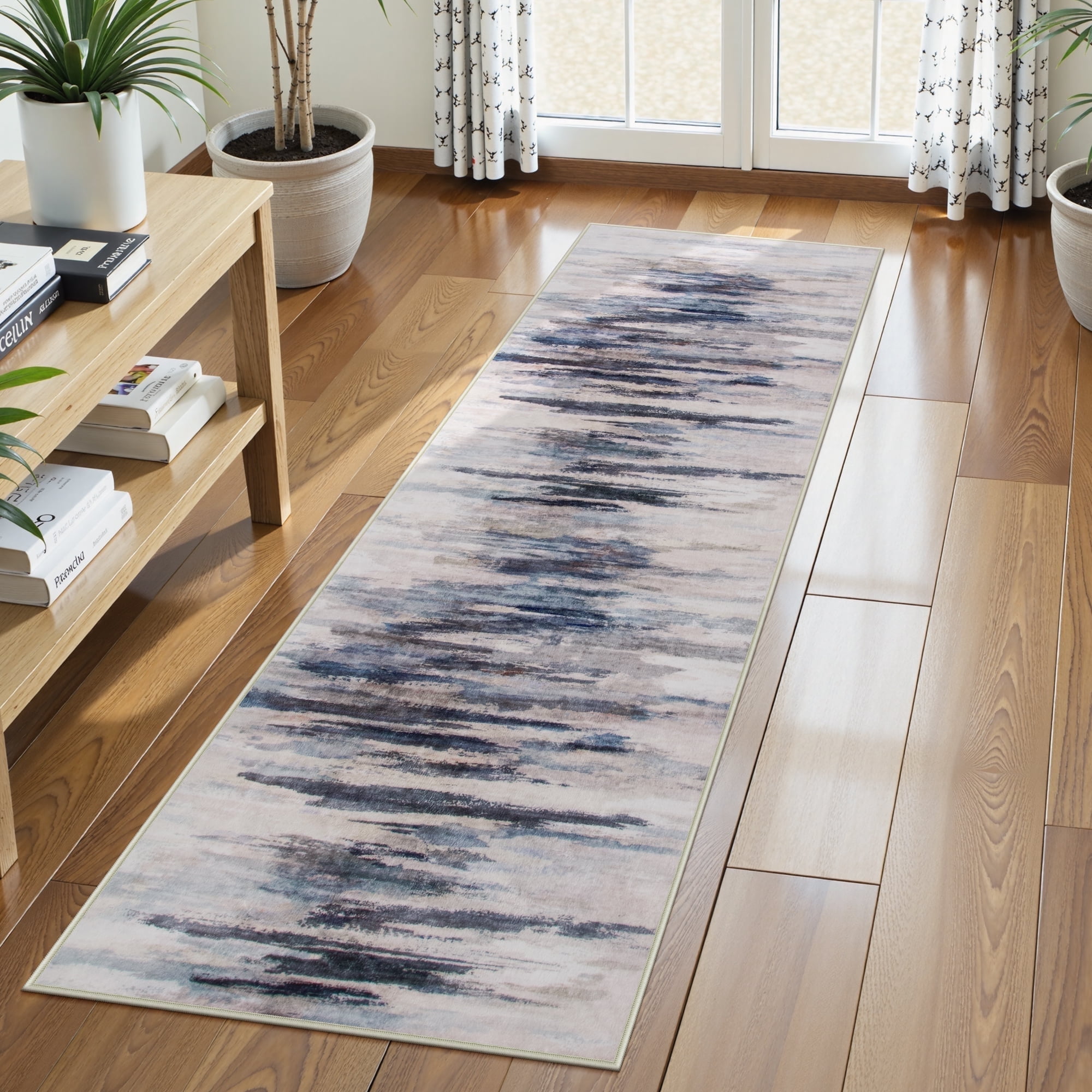 Wonnitar 2'X6' Abstract Kitchen Runner Rugs,Soft Washable Runner for ...