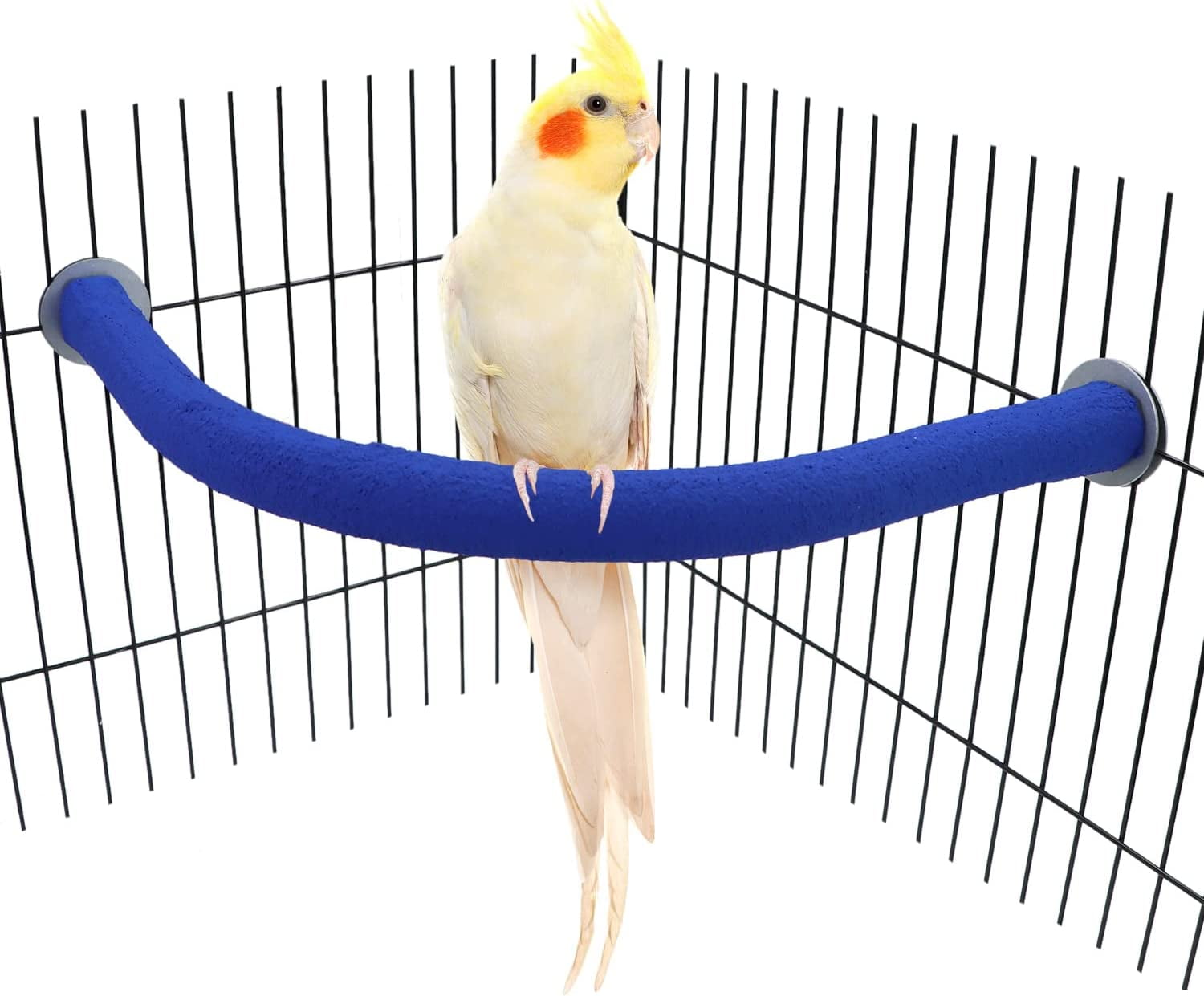 Wontee Bird Perches Bird Cage Sand Perch Stand for Budgies Parakeets ...