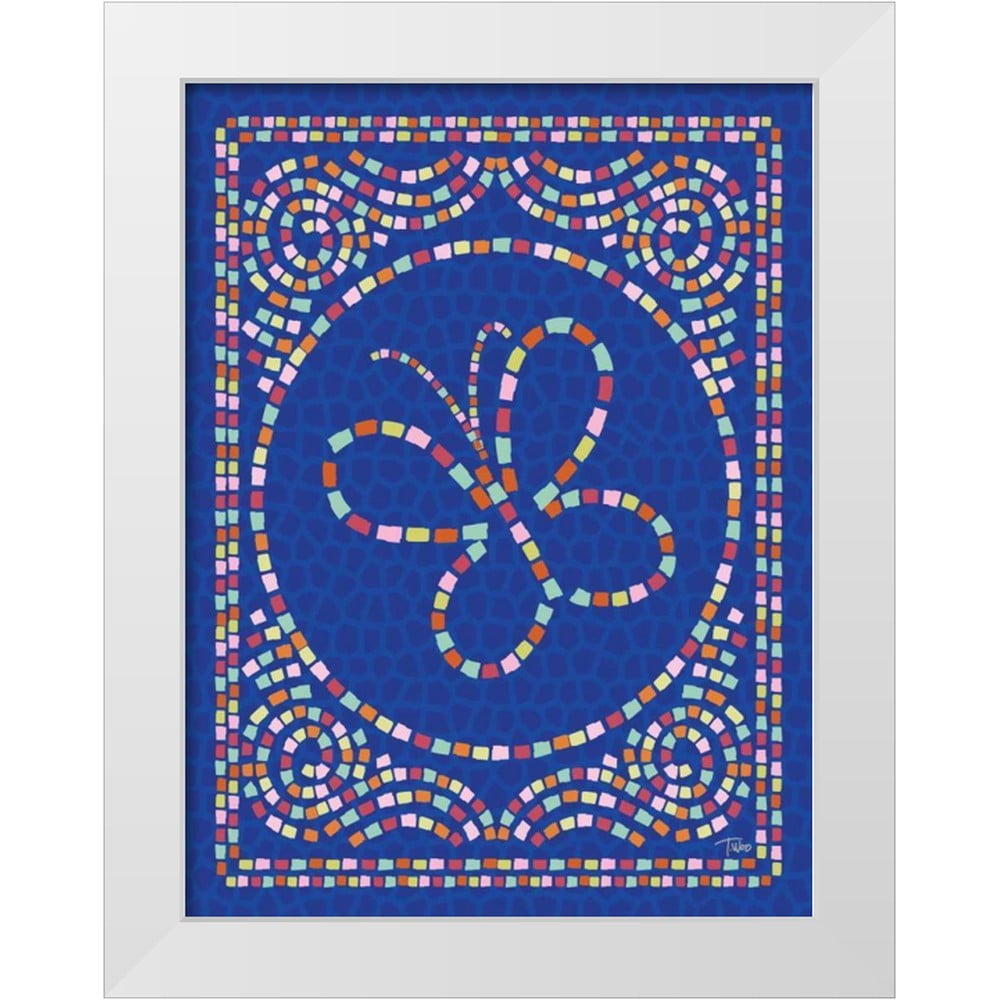 Woo, Teresa 12x14 White Modern Wood Framed Museum Art Print Titled ...