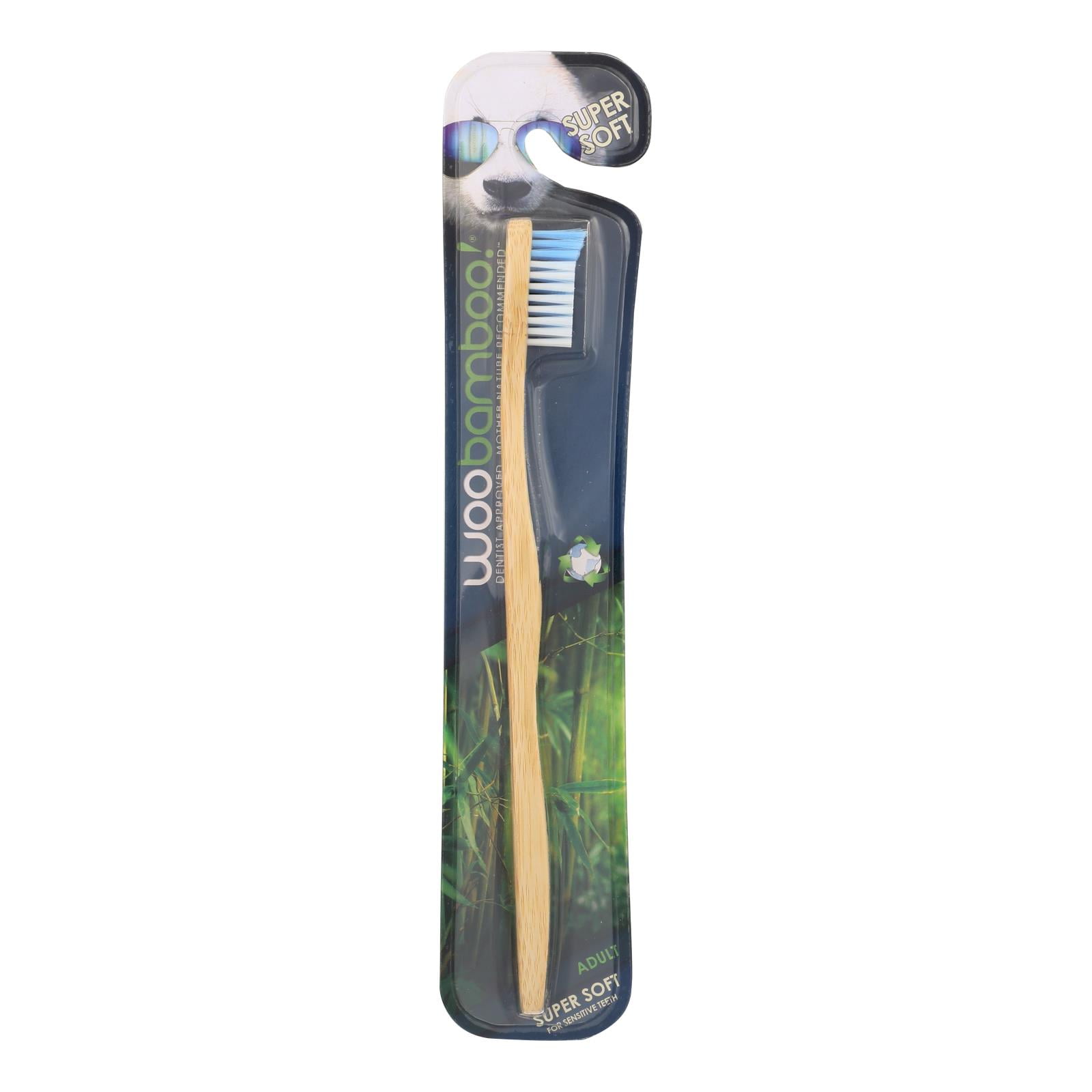 Woobamboo! Adult Super Soft Toothbrushes - Case Of 6 - Ct - Walmart.com