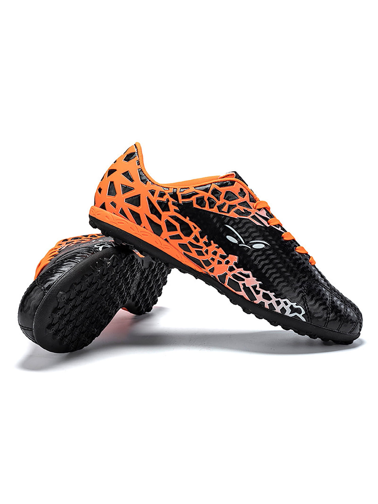 Woobling Boys Comfort Football Shoes Slip Resistant Soccer Cleats ...