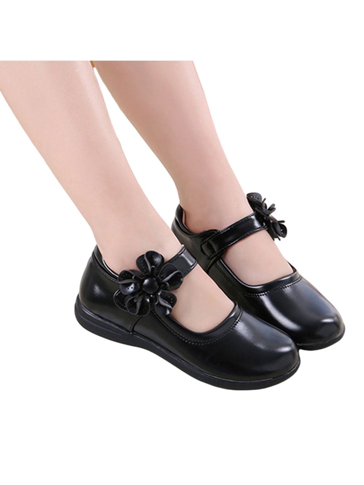 Woobling GIRLS LEATHER DRESS SHOES TODDLERS WEDDING PARTY SCHOOL SHOES ...