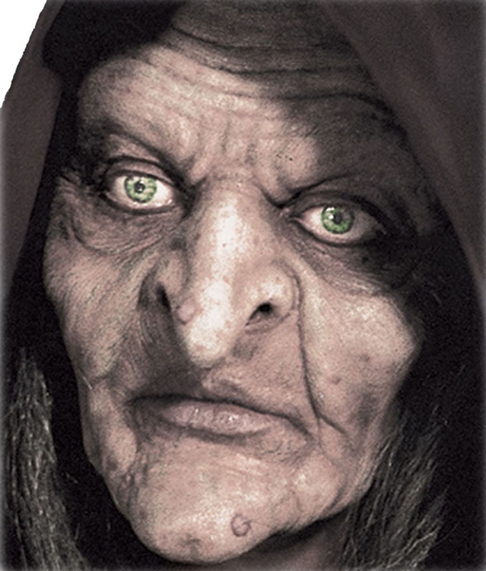 Woochie Swamp Witch Foam Prosthetic - Walmart.com
