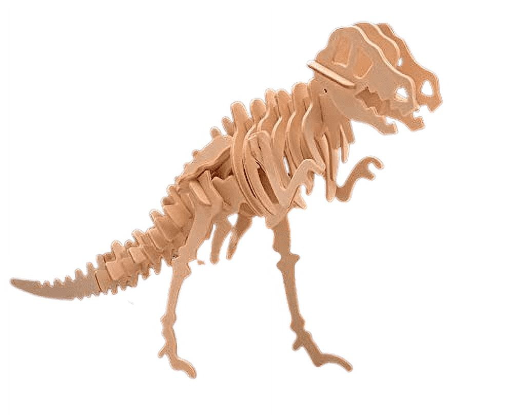 Wood 3D Puzzle Dinasaur T-Rex - Walmart.com