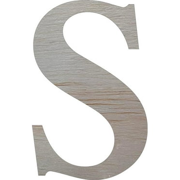 5" Tall MDF Letter W | 1/4" Thick | Krafty Supply Letters | Times ...