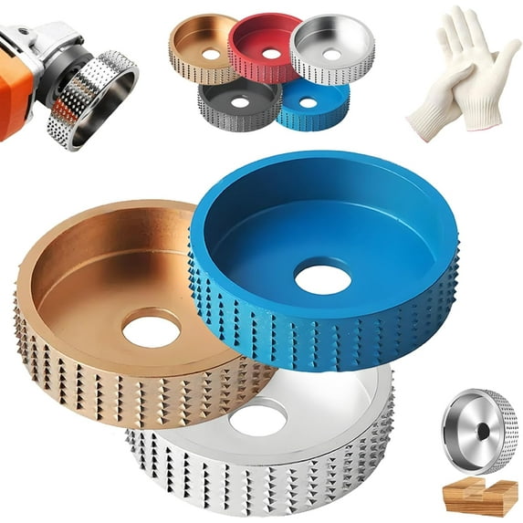 Wood Angle Grinding Wheel, WoodWorking Grinding Wheels Kit for Smooth ...