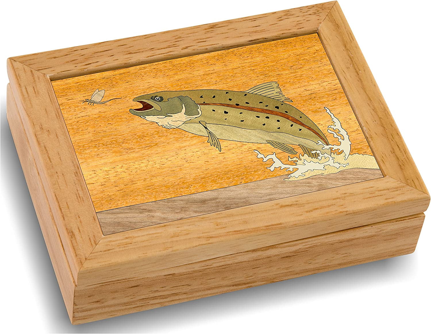 Wood Art Trout Box - Handmade - Unmatched Quality - Unique, No Two are ...