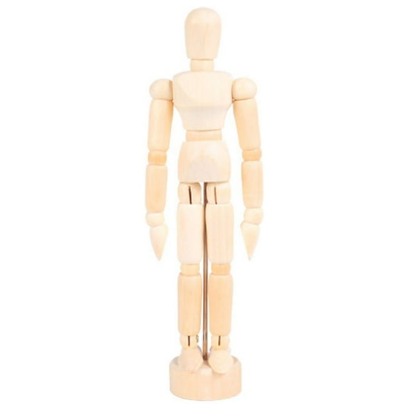 Wood Artist Drawing Manikin Articulated Mannequin with Base Flexible ...