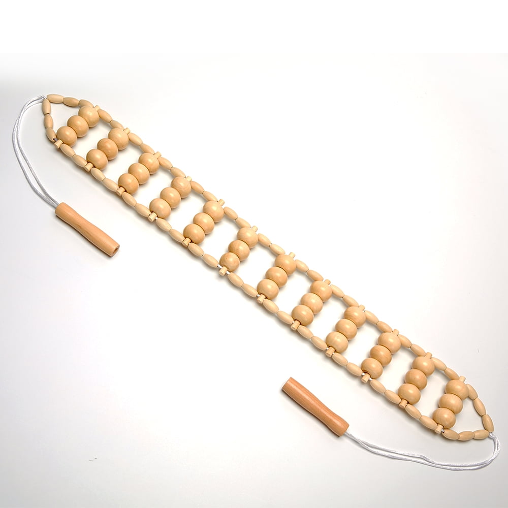Wood Back Massage Roller Cellulite Massage Tools Massager for Body Neck ...
