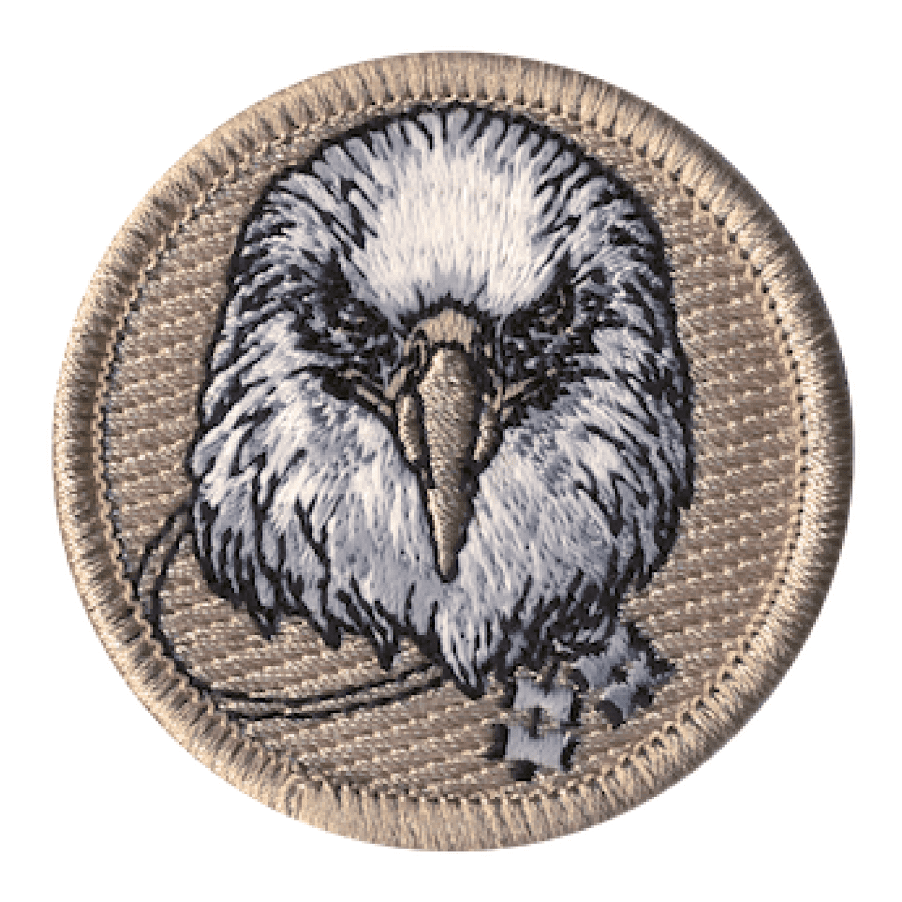 Wood Badge Eagle with Four Beads Scout Patrol Patch (Sew-on) - ClassB - Walmart.com