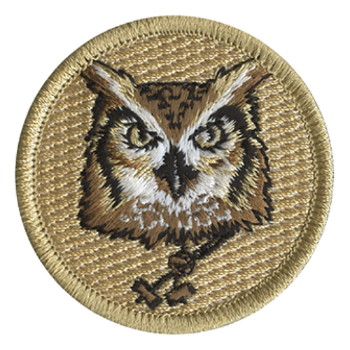 Wood Badge Owl with Beads Scout Patrol Patch (Sew-on) - ClassB - Walmart.com
