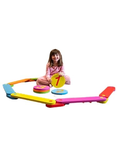 Wood Balance Beam Set for Children - Montessori Toddler Obstacle Path ...