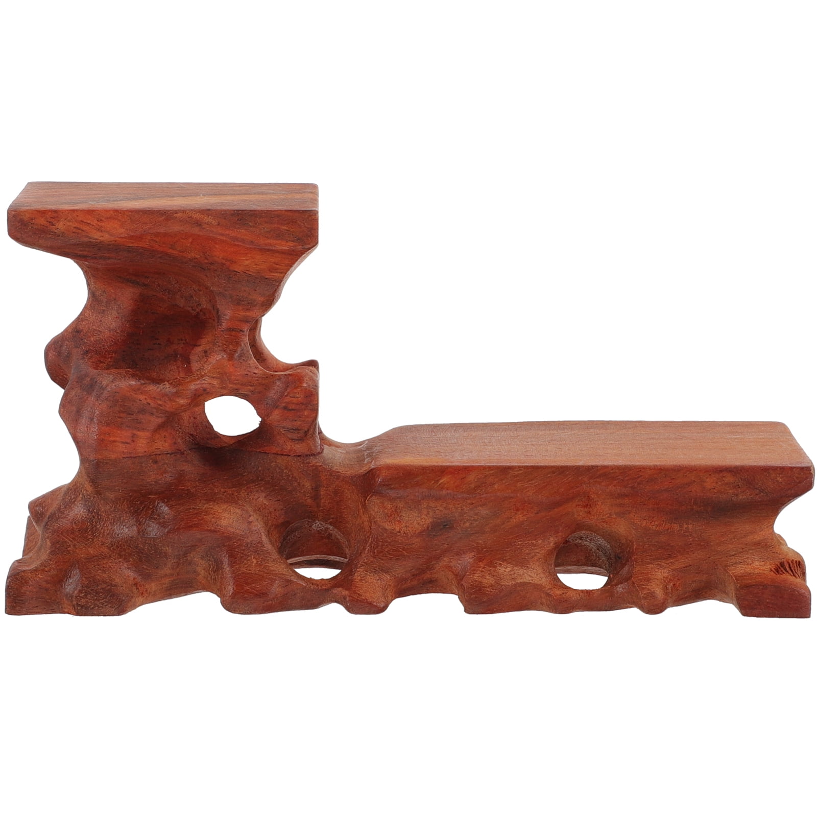 Wood Base Wooden Display Base Flower Vase Base Tabletop Wood Base ...