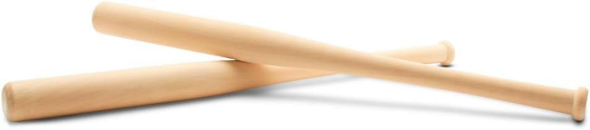 Wood Baseball bat 18 Inch Pack of 12 Unfinished Wood Baseball Bat ...