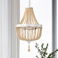 Arturesthome White Handwoven Rattan Boho Pendant Lighting Fixtures ...