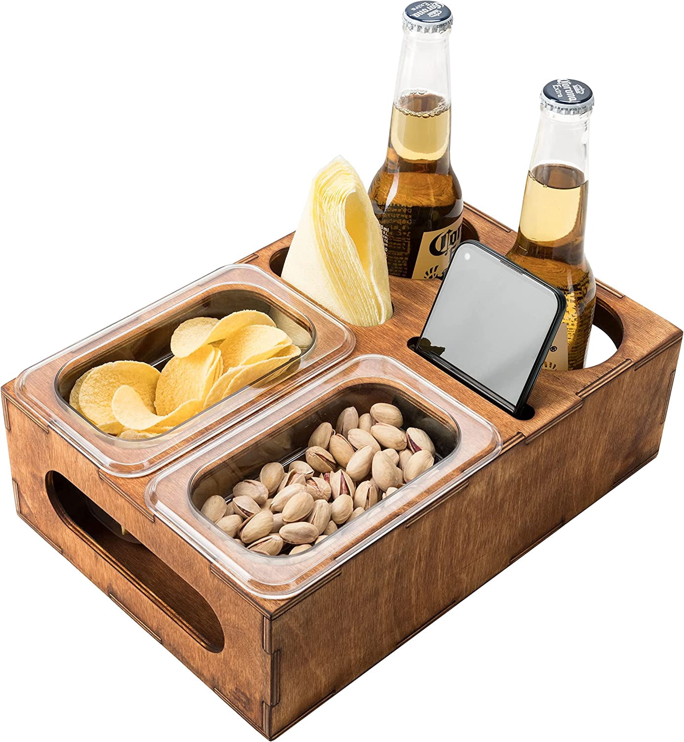 Wood Beer Box - Gift for Beer Lovers, Dad, Man, Him, Boyfriend- Drink ...