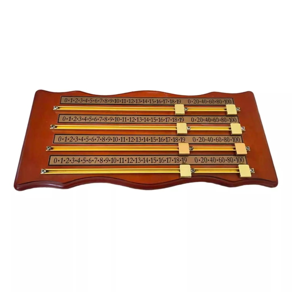 Wood Billiard Score Board Counters Referee Scores Keeper Shuffleboard ...