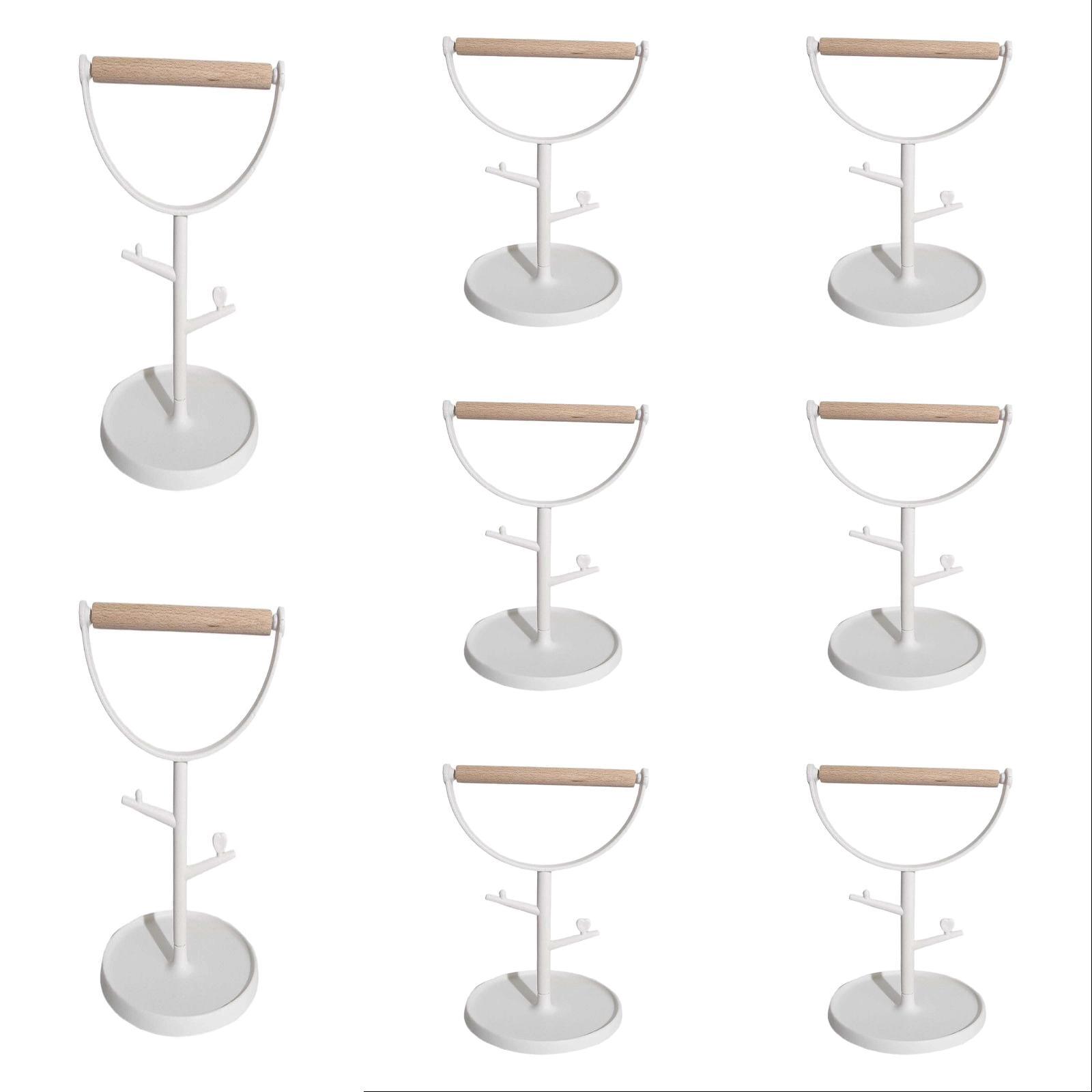 Wood Bird Training Stand Tabletop, Parrot Playstand with Round Poop ...