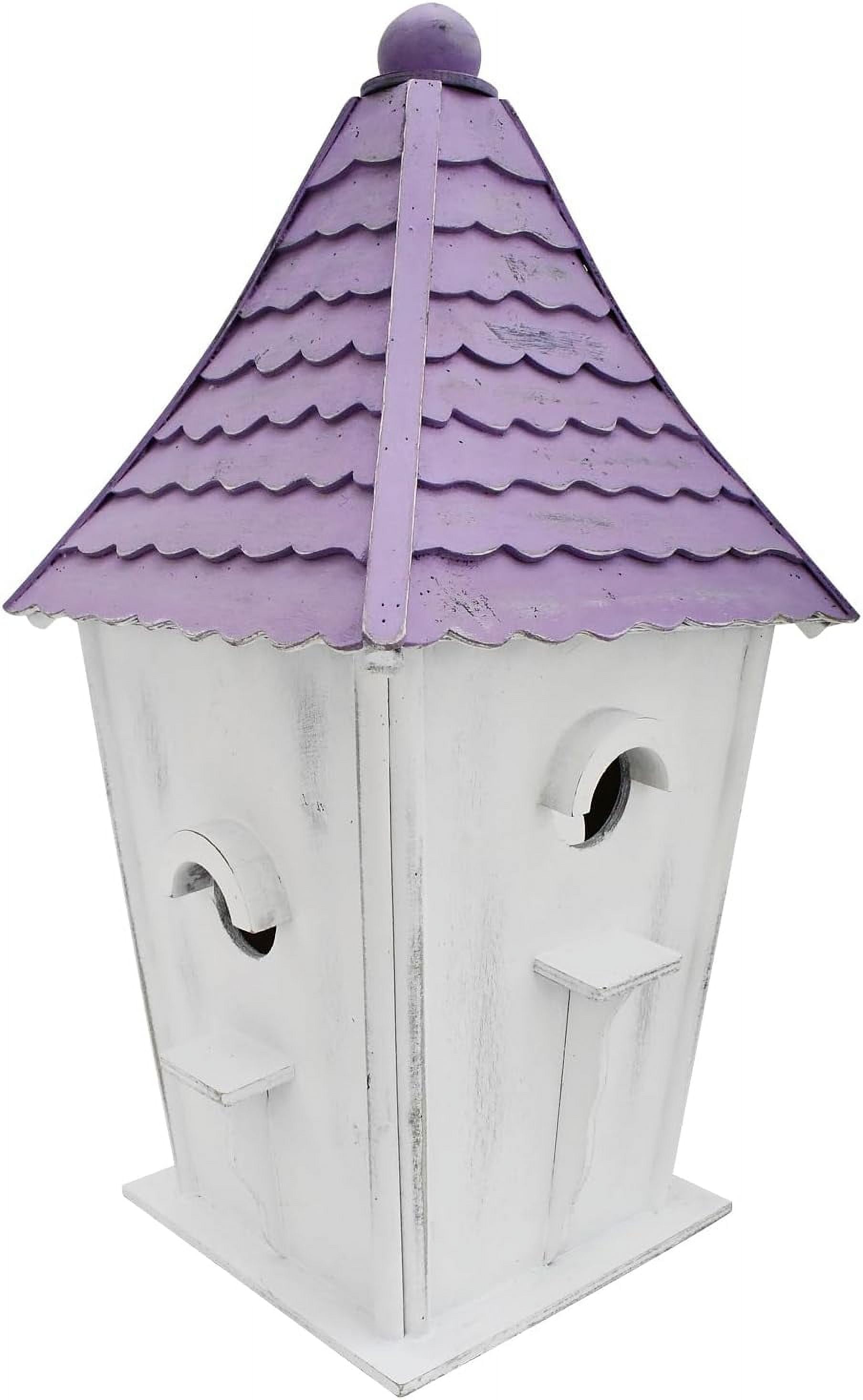 Wood Birdhouse for Outside Bird Nesting Box,Decorative Bird House ...