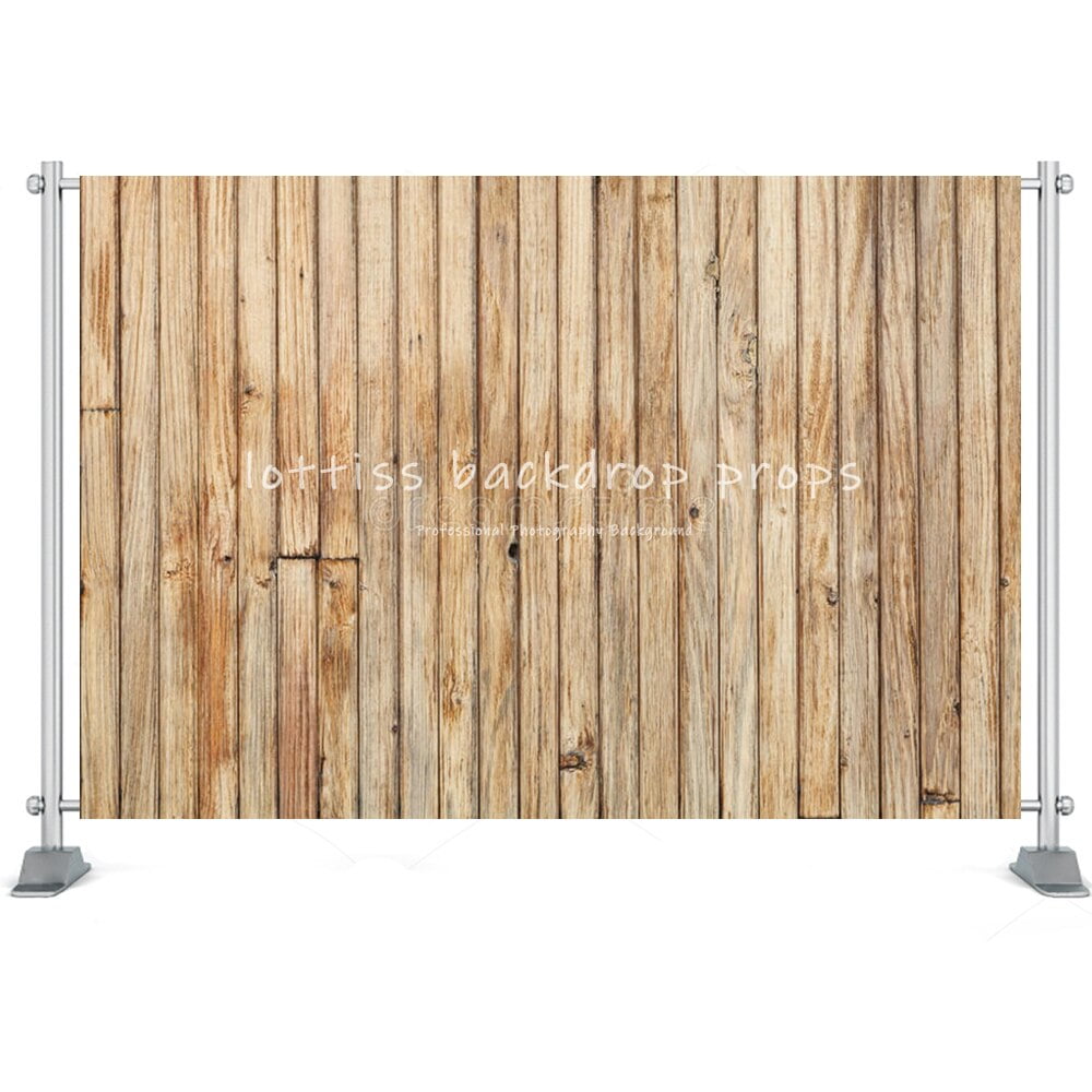 Wood Board Themed Background Cloth For Photography Baby Birthday Party ...