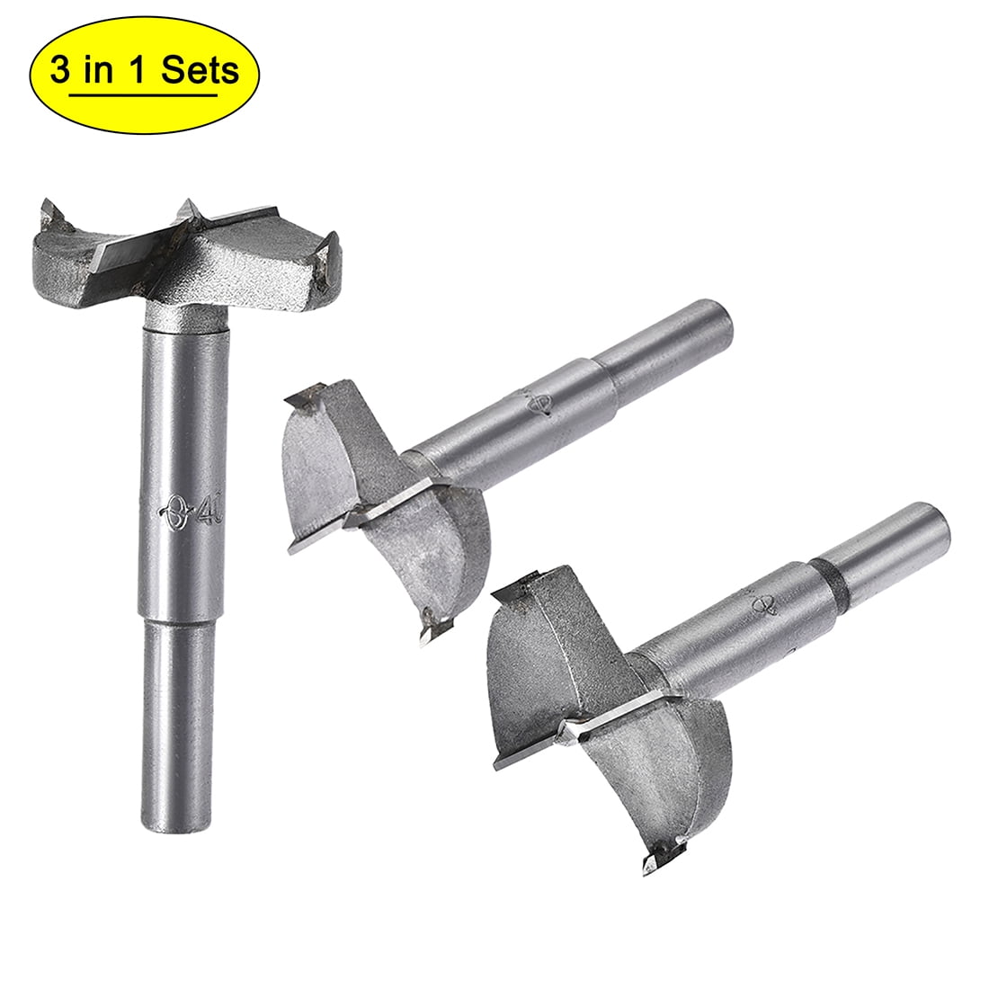 Wood Boring Drill Bits 40mm 42mm 45mm Dia Hole Saw Carbide Alloy Steel ...