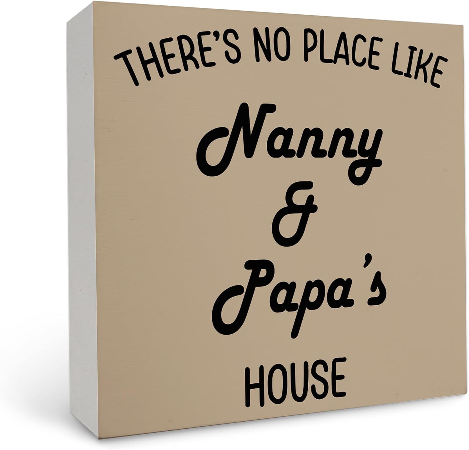 Wood Box Sign 5x5 Inch Rustic Welcome Sign Wooden Box Welcome Sign ...