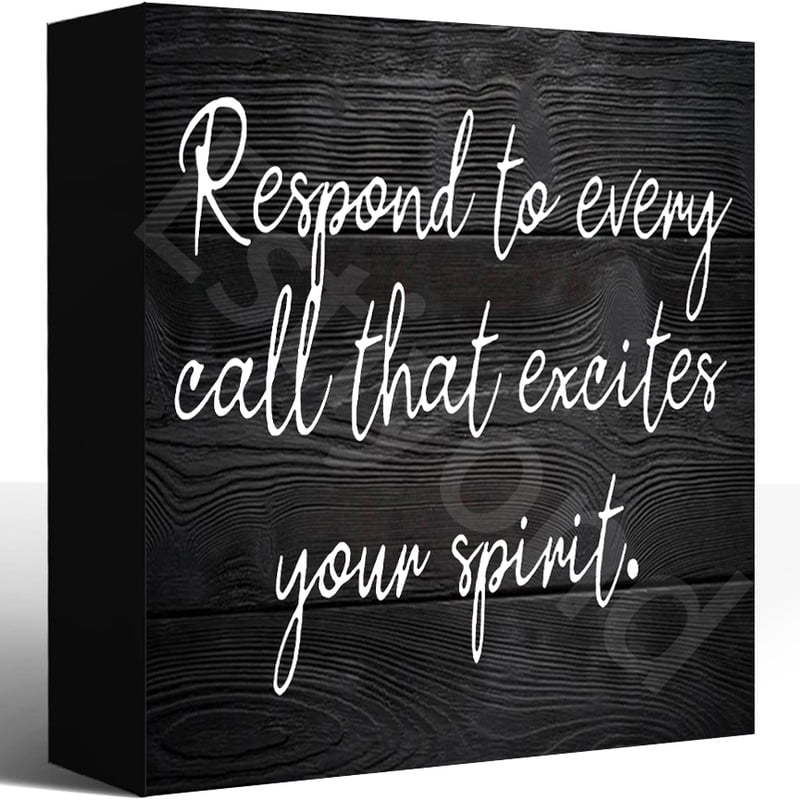 Wood Box Sign Desk Decor,Rustic Rumi Printable Rumi Quote Motivational ...