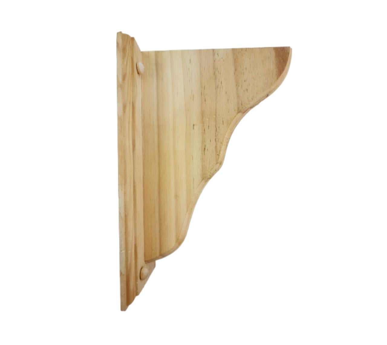Wood Bracket 8"D x 11"L - Pack of 10 - Shelf Bracket - Granite Bracket ...