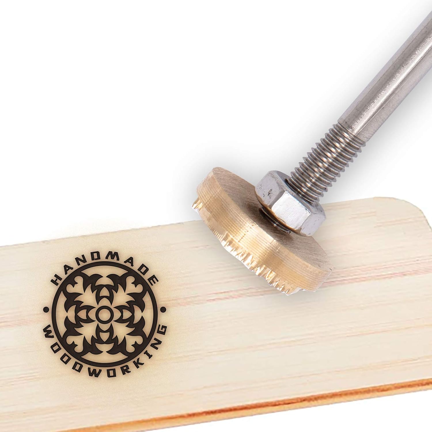 Wood Branding Iron Custom Logo 1.2” Leather Branding Iron Stamp BBQ ...