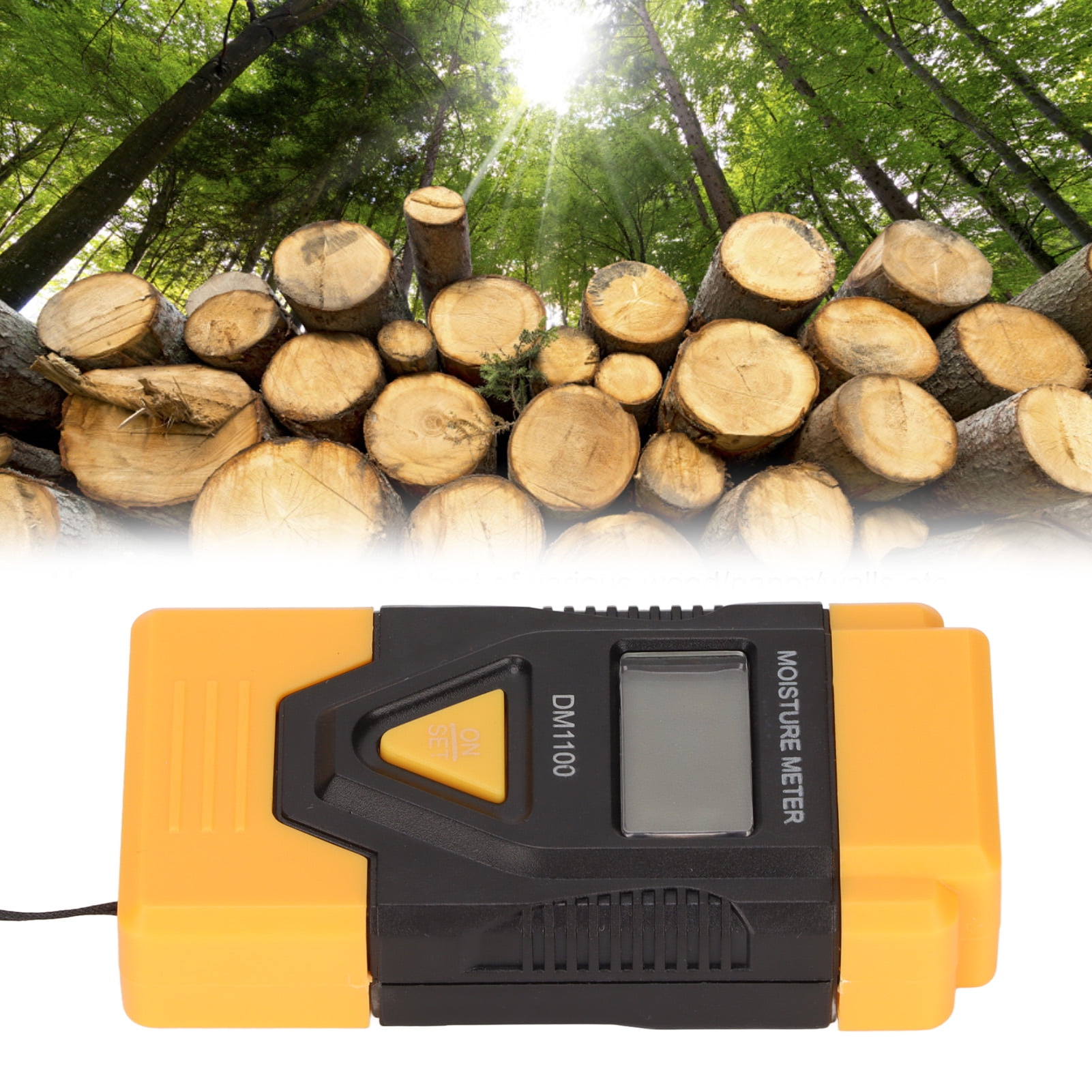 Wood Building Material Moisture Tester, 3,in,1 Design With Temperature ...