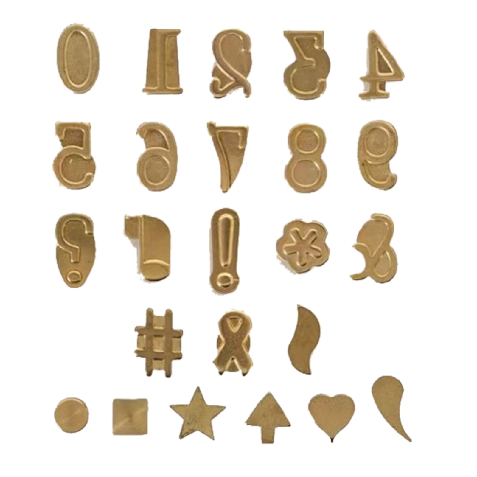 Wood Burning Letter Kit,Hot Stamp Tool Branding Kit,Pure Copper Wood ...