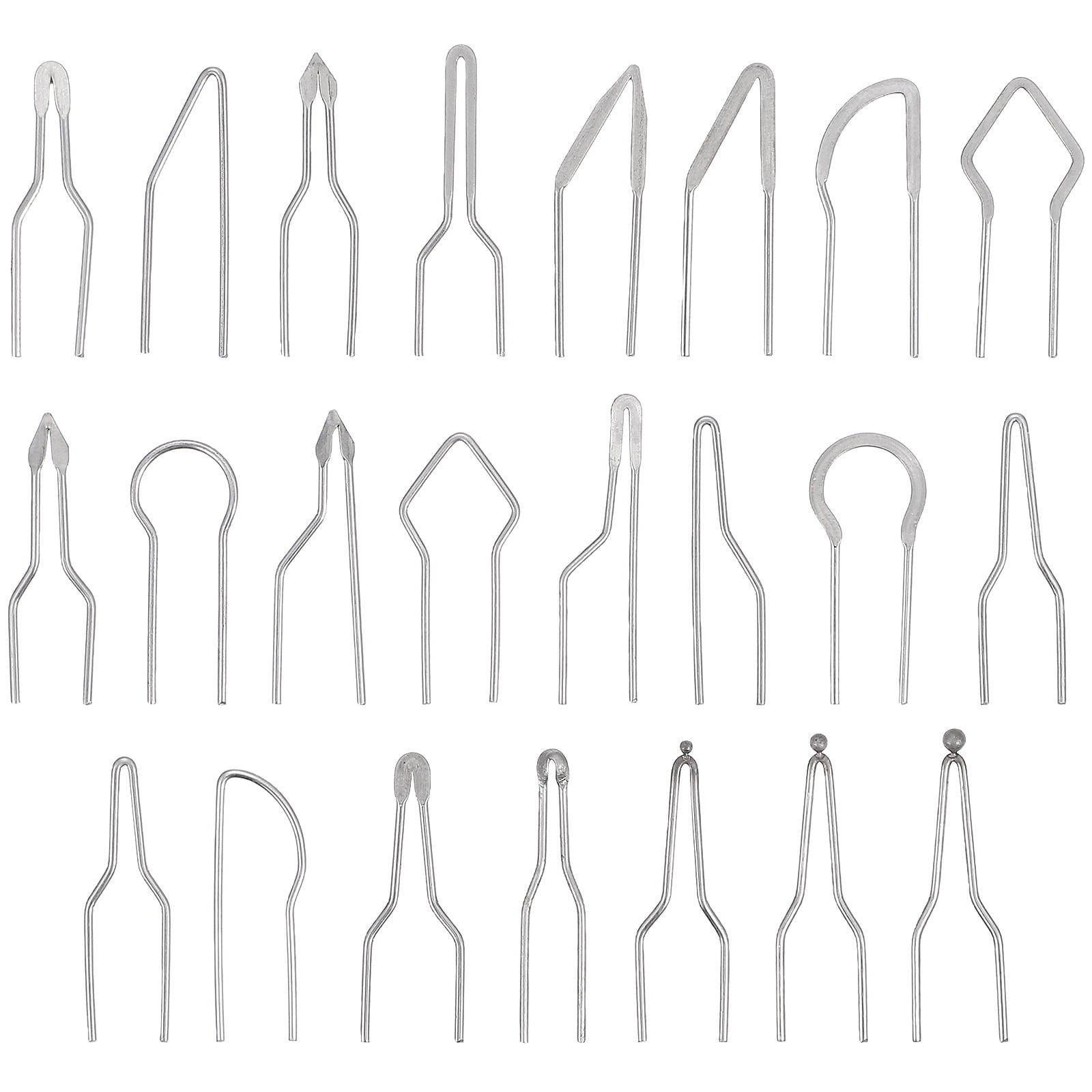 Wood Burning Machine Tip,3 Packs of 23Pcs Pyrography Wire Tips High ...