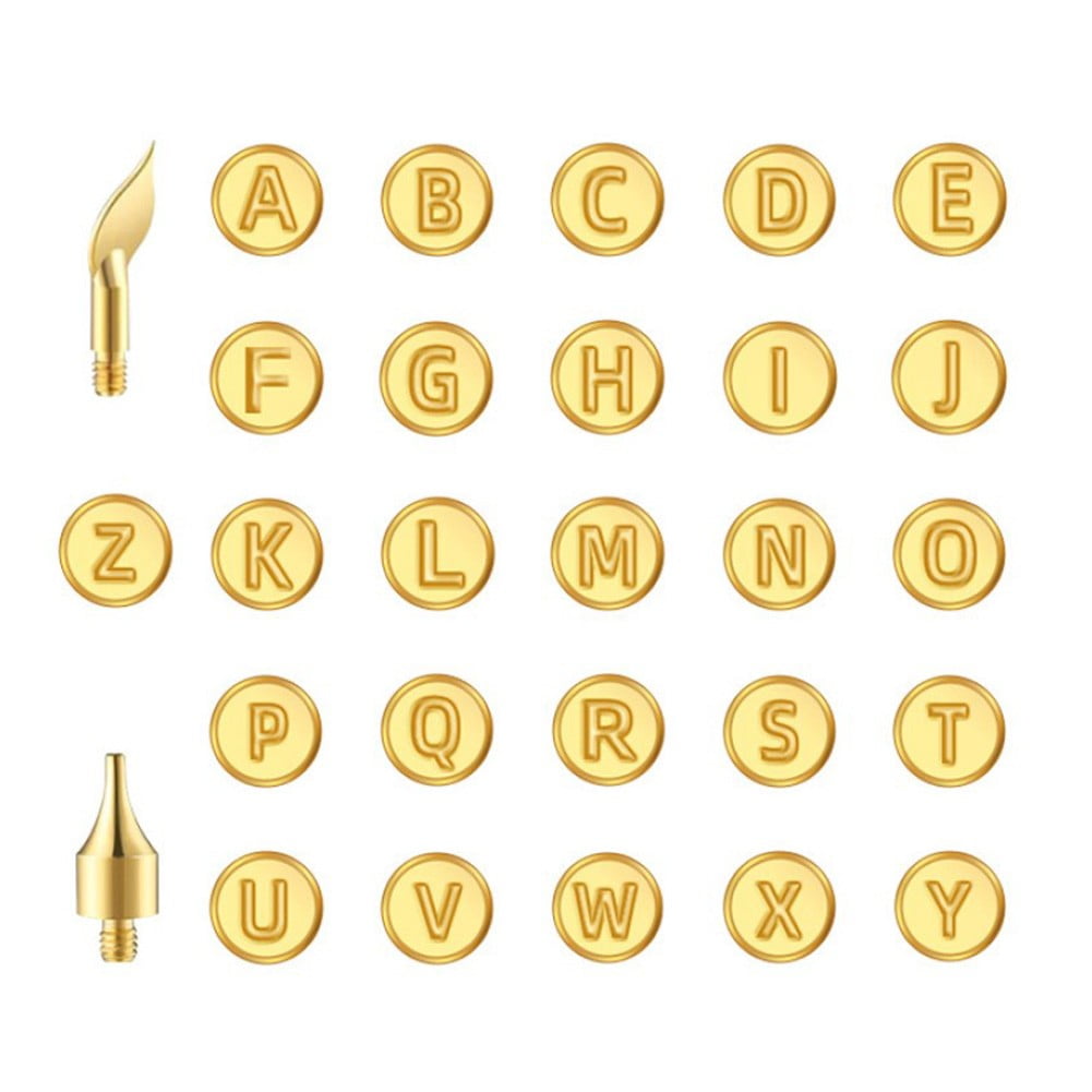 Wood Burning Tips Copper Letters Wood Burning Letters Template Tools ...