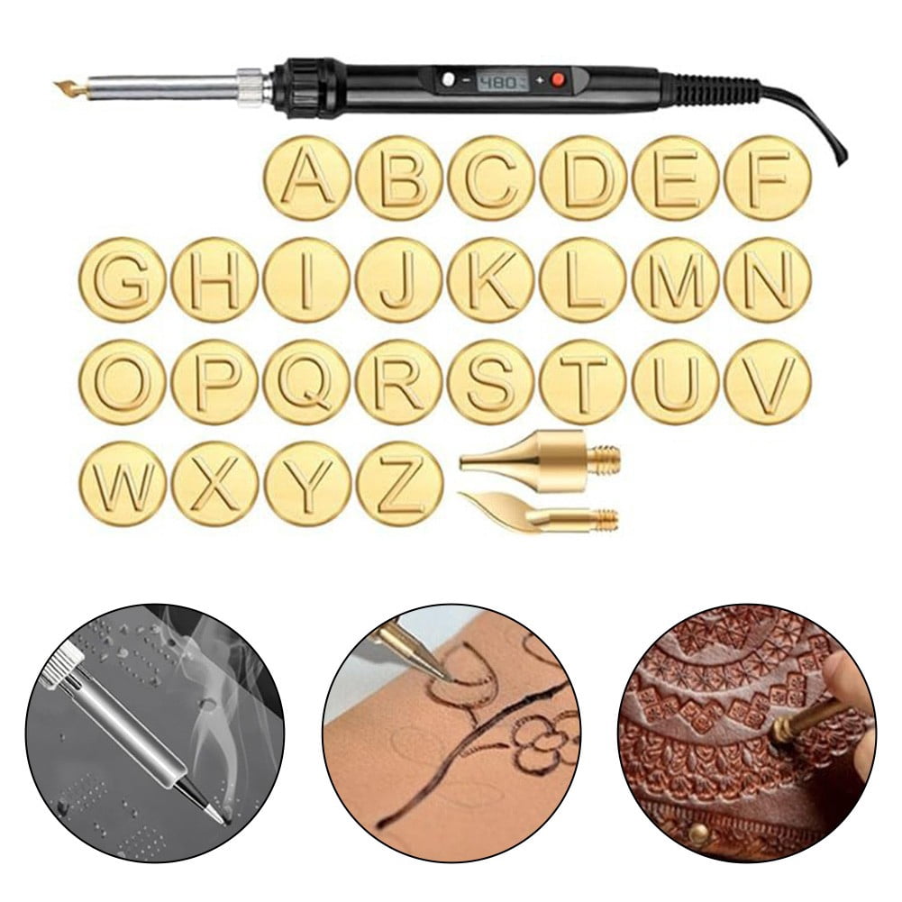 Wood Burningtool Pen Woodworking Letter Carving Burning Tip Template ...