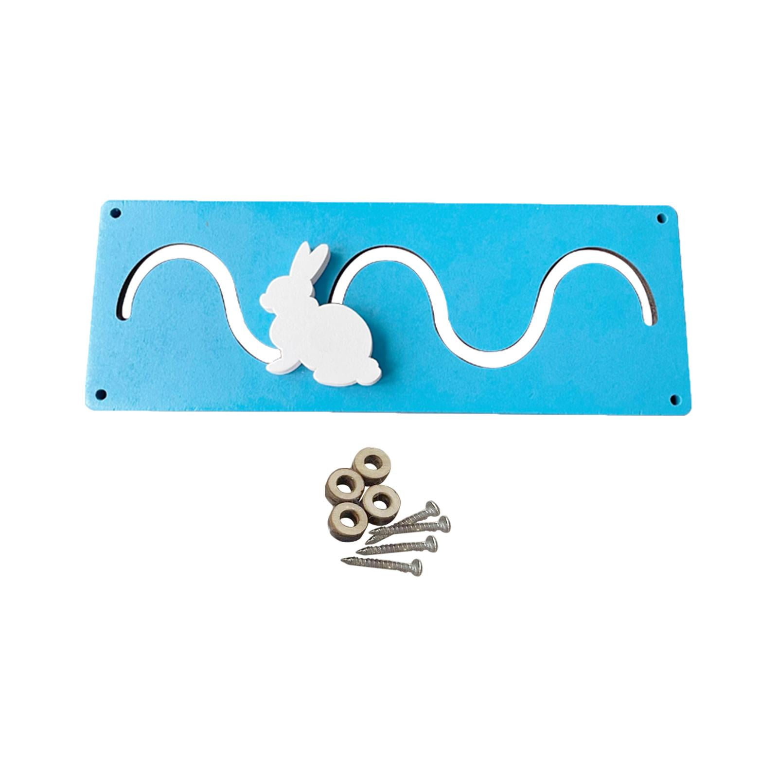 Wood Busy Board DIY Parts Rabbit Walking Slide Rail Educational Motor ...