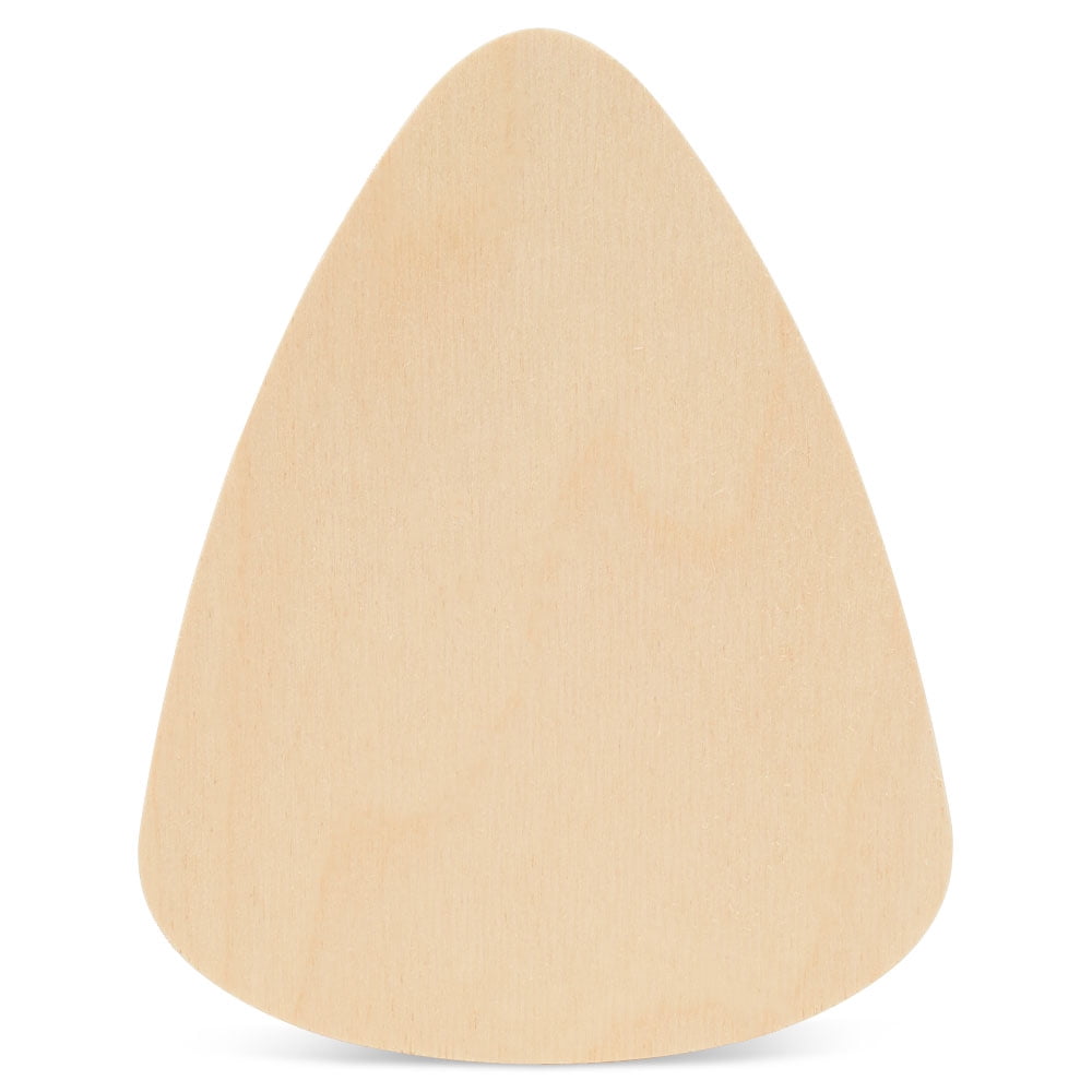 Wood Candy Corn Cutouts 8 x 6-3/10 Inch, Pack of 6 Unfinished Wooden ...