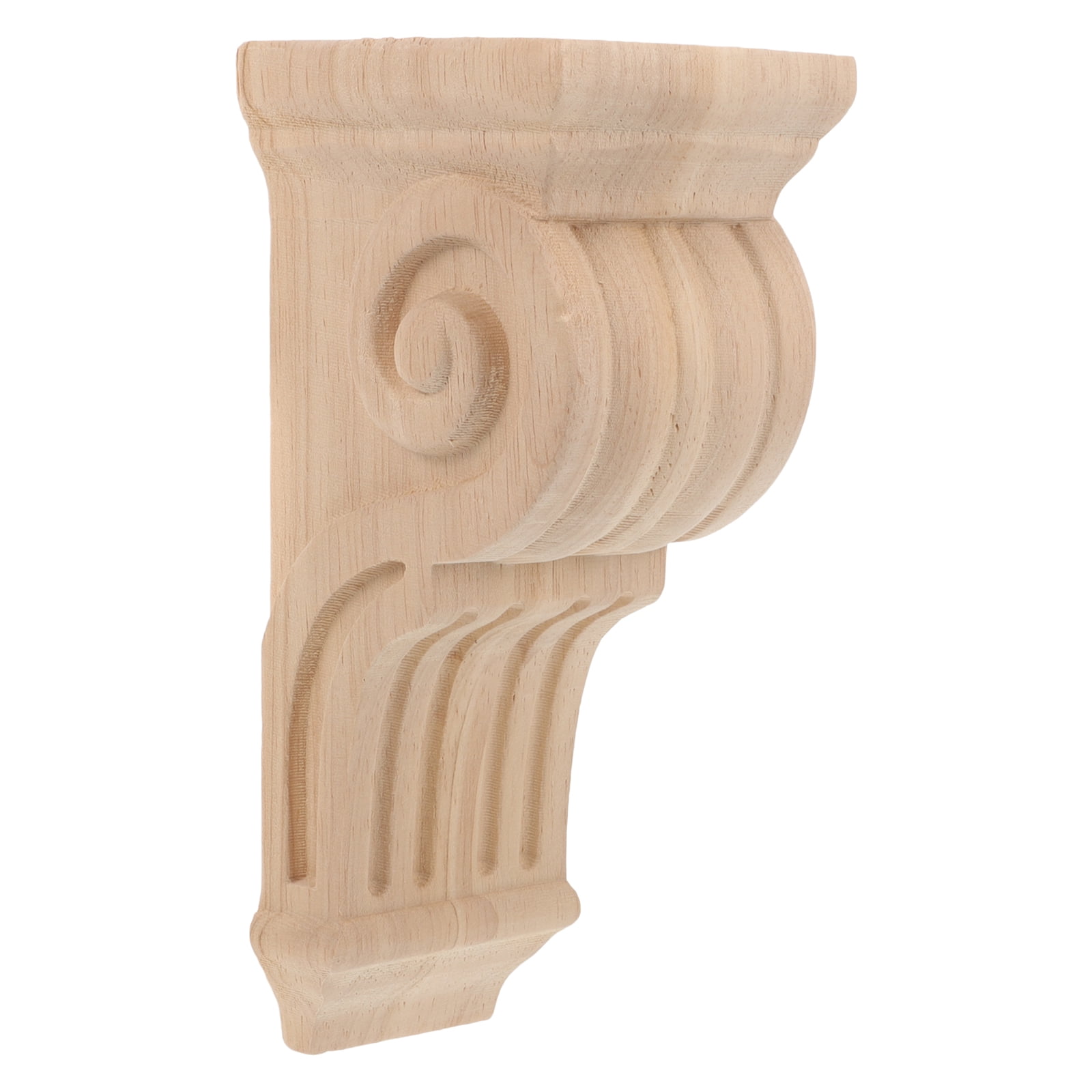 OUNONA Decorative Khaki Wood Corbels with Intricate Craftsmanship for ...