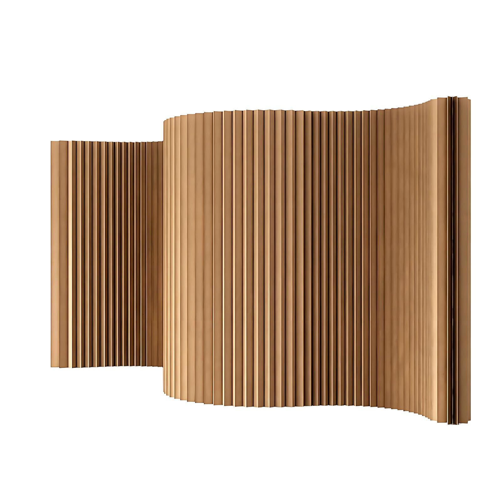 Wood Carved Room Divider with Shelves, 5.75 Feet Tall Folding Privacy ...