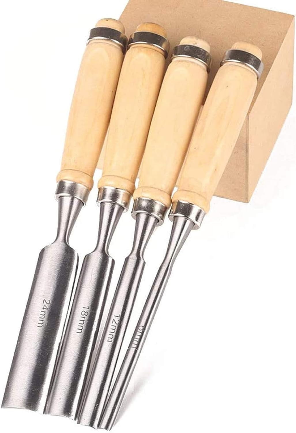Wood Carving Gouge Set, Woodworking Hand Chisels Compact Wood Carving ...