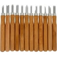 Wood Carving Tool Set - 12 PCS Hand Carving Chisels Tool Set Whittling ...