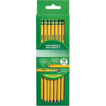 Staedtler Yellow Graphite Pencils Essentials HB #2 - 8 Pack - Walmart.com