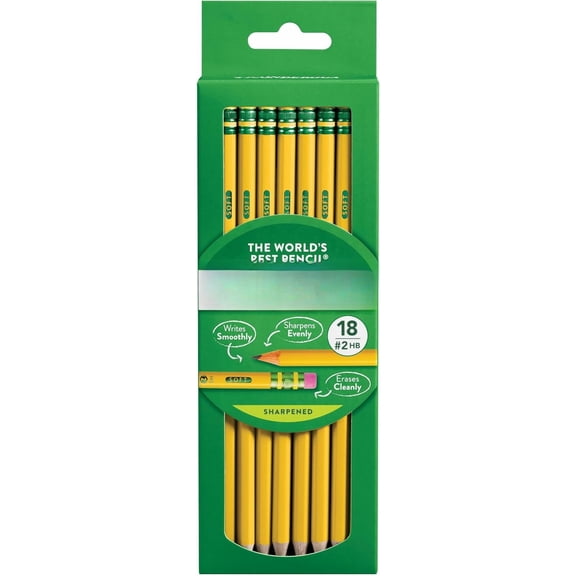 Staedtler Noris 122-HB Pencils Rubber-Tipped HB (2) Degree - Box of 12 ...