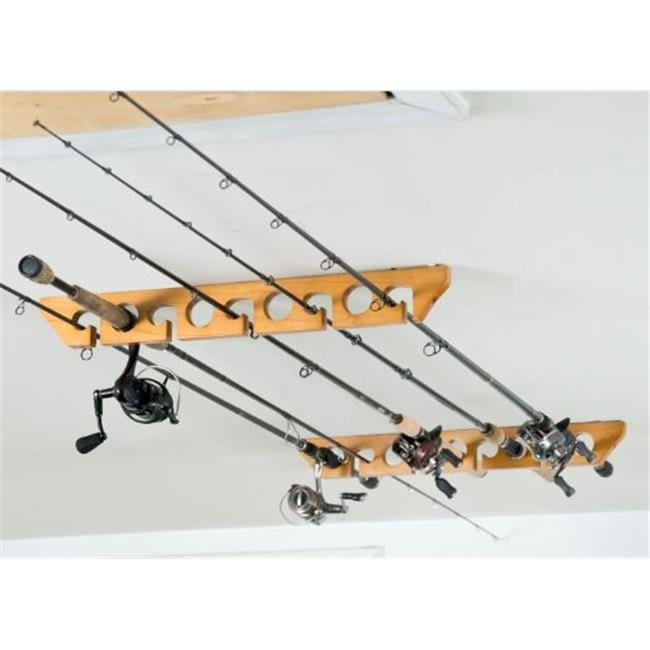 Wood Ceiling Horizontal Rod Rack - Walmart.com
