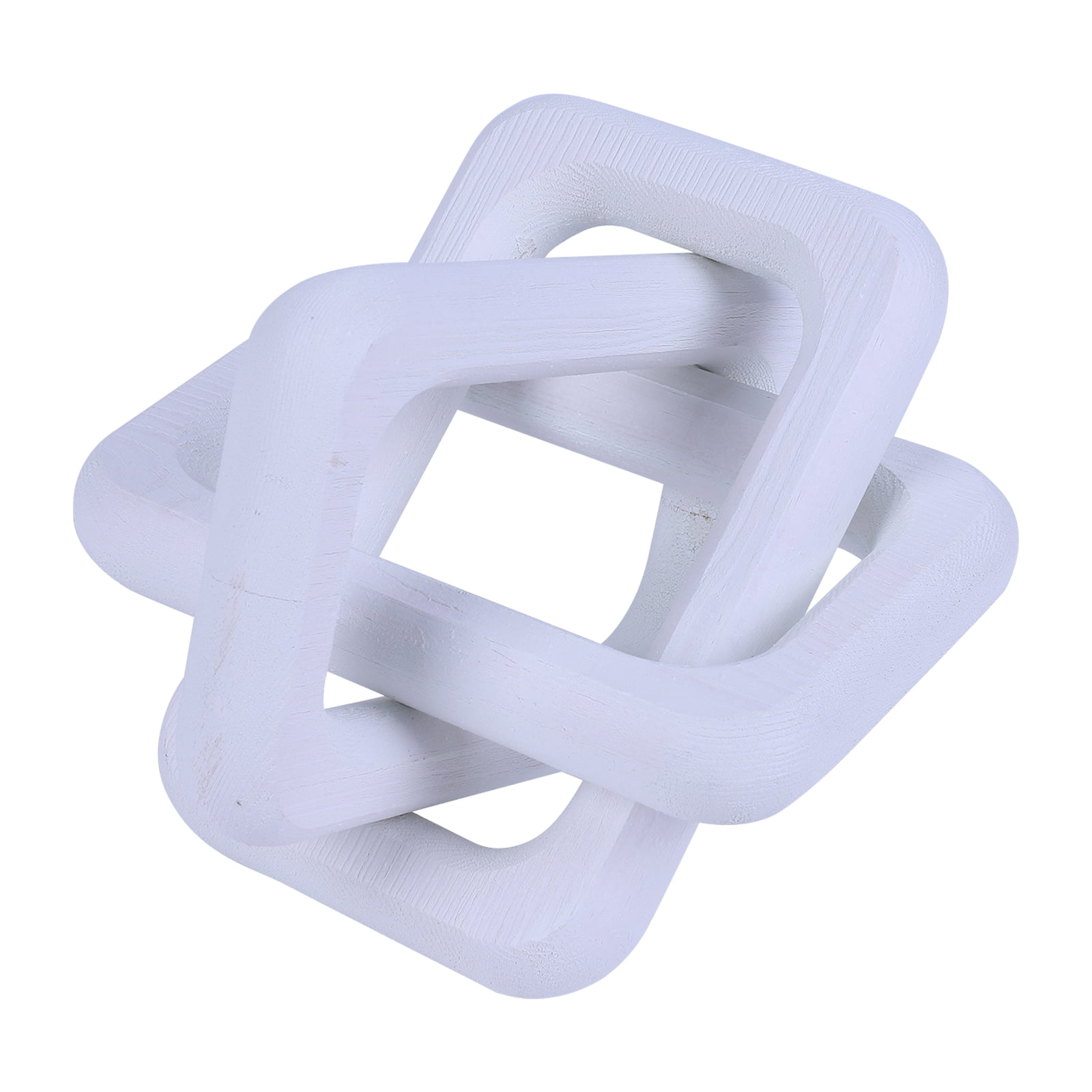 Wood Chain Link Decor Modern Farmhouse Chain Decor for Coffee Table ...